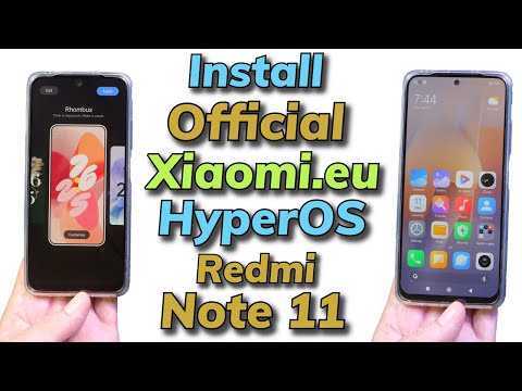 Install Official Xiaomi.eu HyperOS On Redmi Note 11