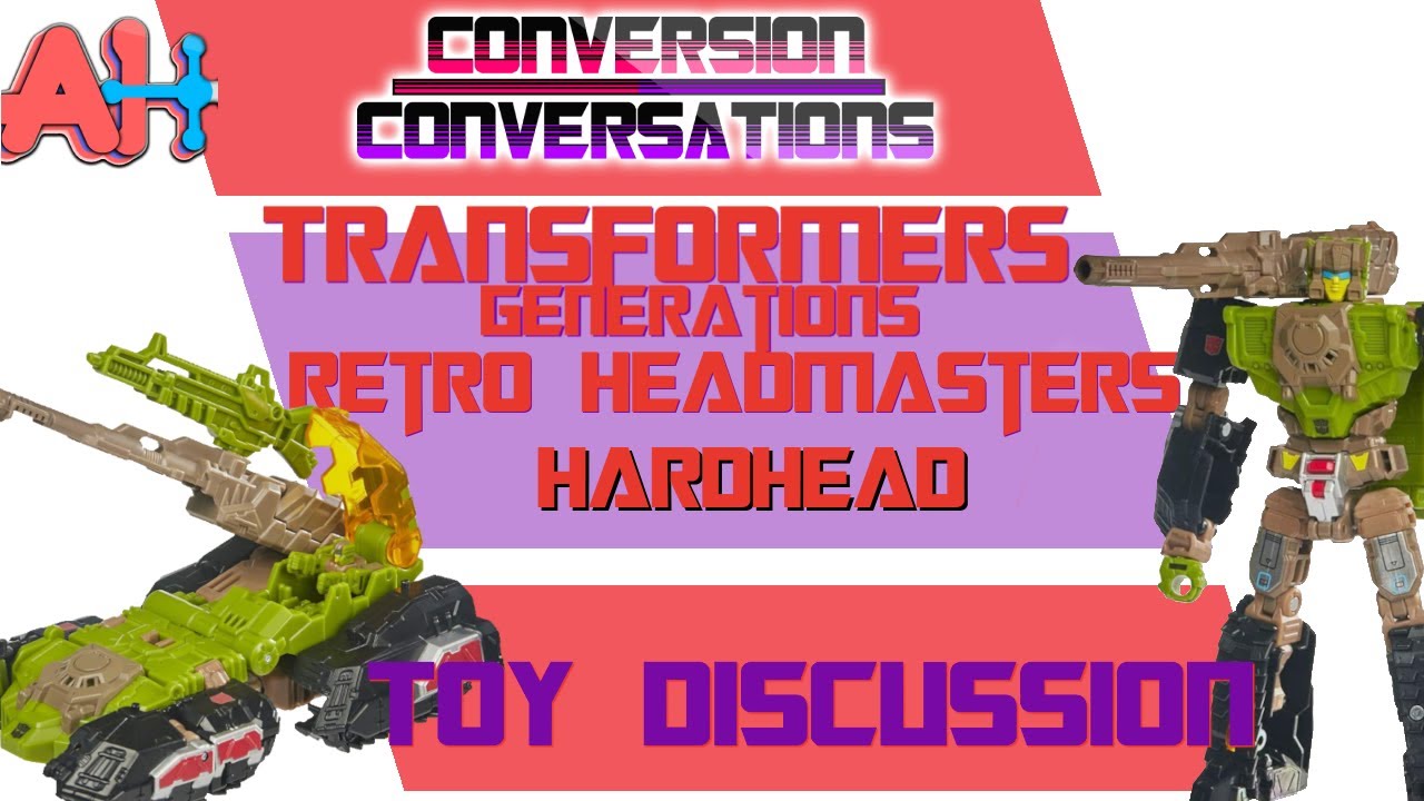 Conversion Conversations: Transformers Generations Retro Headmasters Hardhead