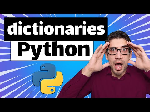 Python Tutorial | #5 Python dictionaries, python dictionary indexing and its methods