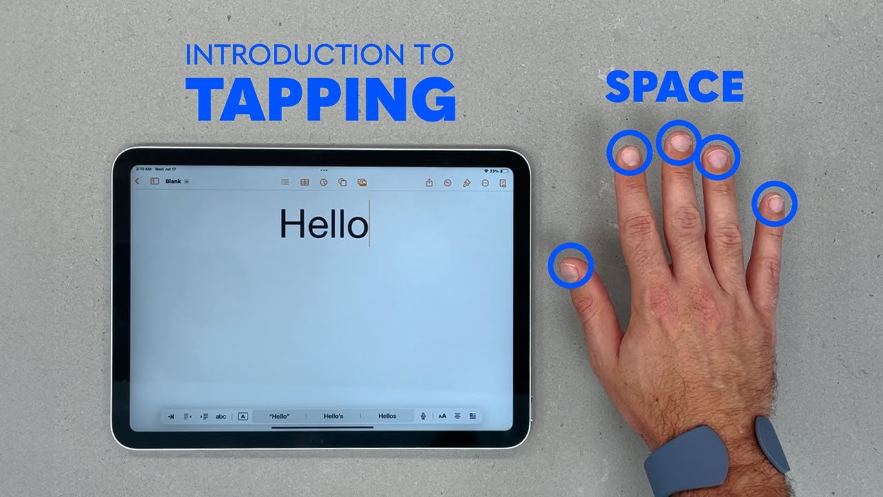 Introduction to Tapping with the TapXR
