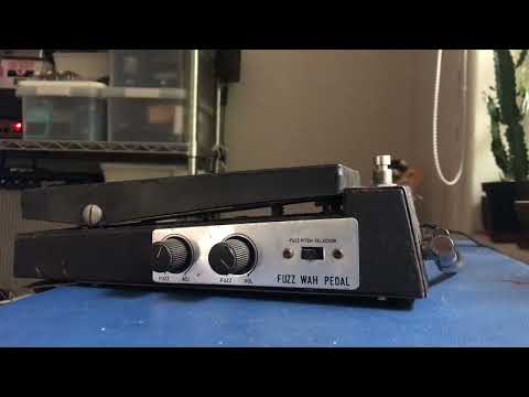 Shin-Ei TR8 Companion Fuzz/Wah 1968 vintage (Jesus and Mary | Reverb