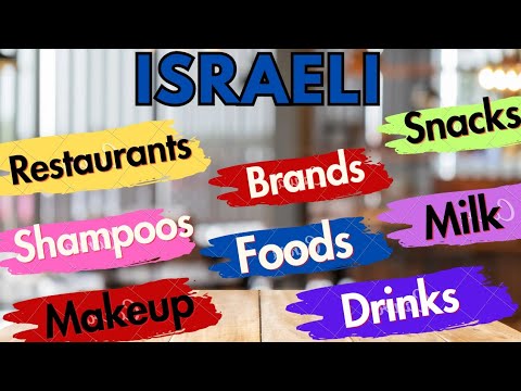 All Israeli Brands & Products in 1 Video-Israeli Brands a to z-Israeli products & their alternatives