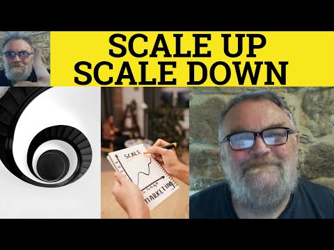 🔵 Scale Up Meaning Scale Down Definition Downscale Examples Scale Back Scale Up Scale Down Downscale