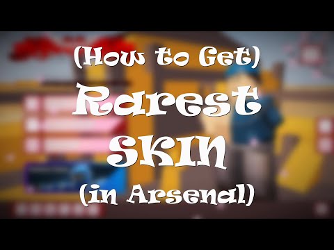 'New' RAREST Obtainable Skin in Arsenal... (Roblox Arsenal)