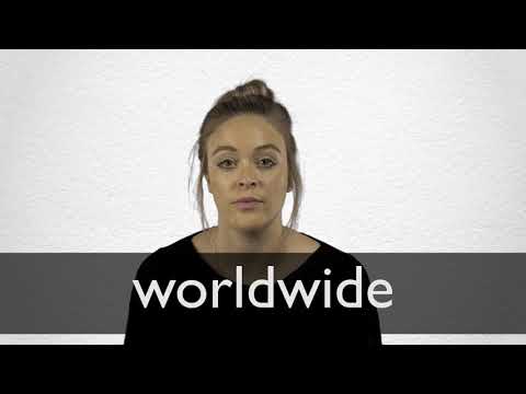 How to pronounce WORLDWIDE in British English