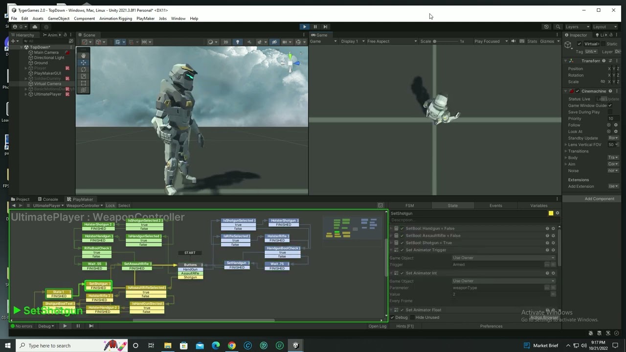 Weapon Switching Test