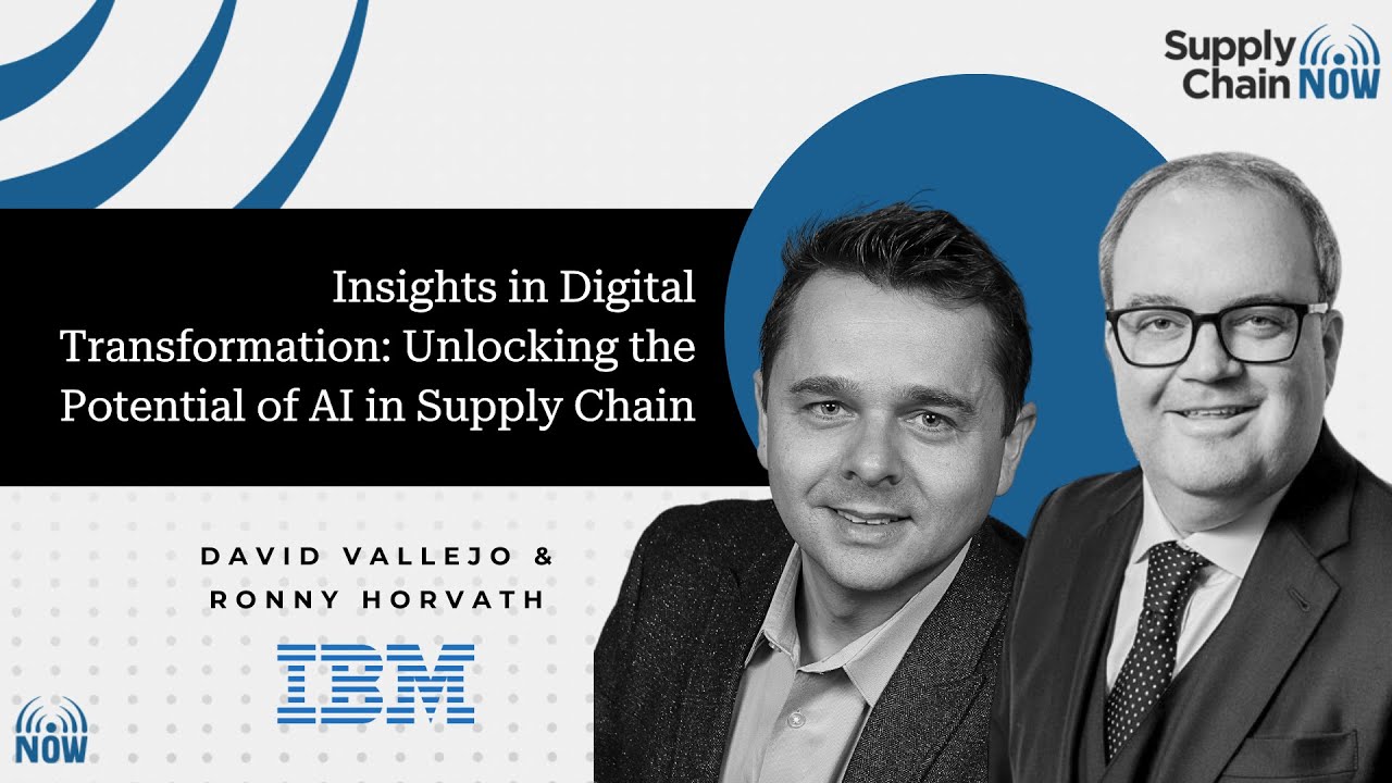 Insights in Digital Transformation: Unlocking the Potential of AI in Supply Chain
