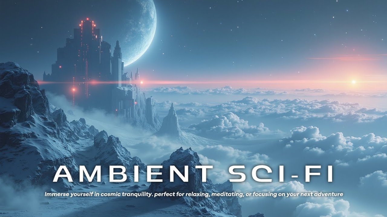 Ambient Sci-Fi Music for Deep Space Relaxation ~ Cosmic Journey & Chill Focus