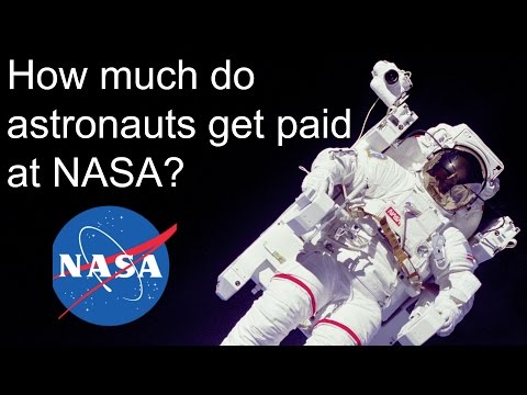 How much do astronauts get paid at NASA?