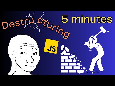Destructuring in JavaScript | Array & Object