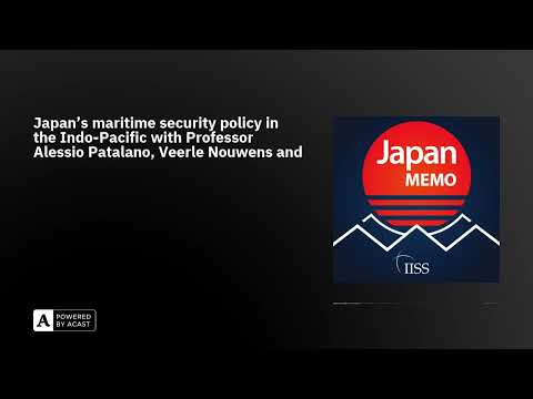 Japan’s maritime security policy in the Indo-Pacific