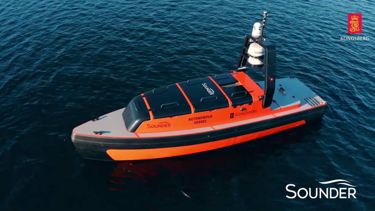 VIDEO: The KONGSBERG Sounder USV system with a unique hull design ...