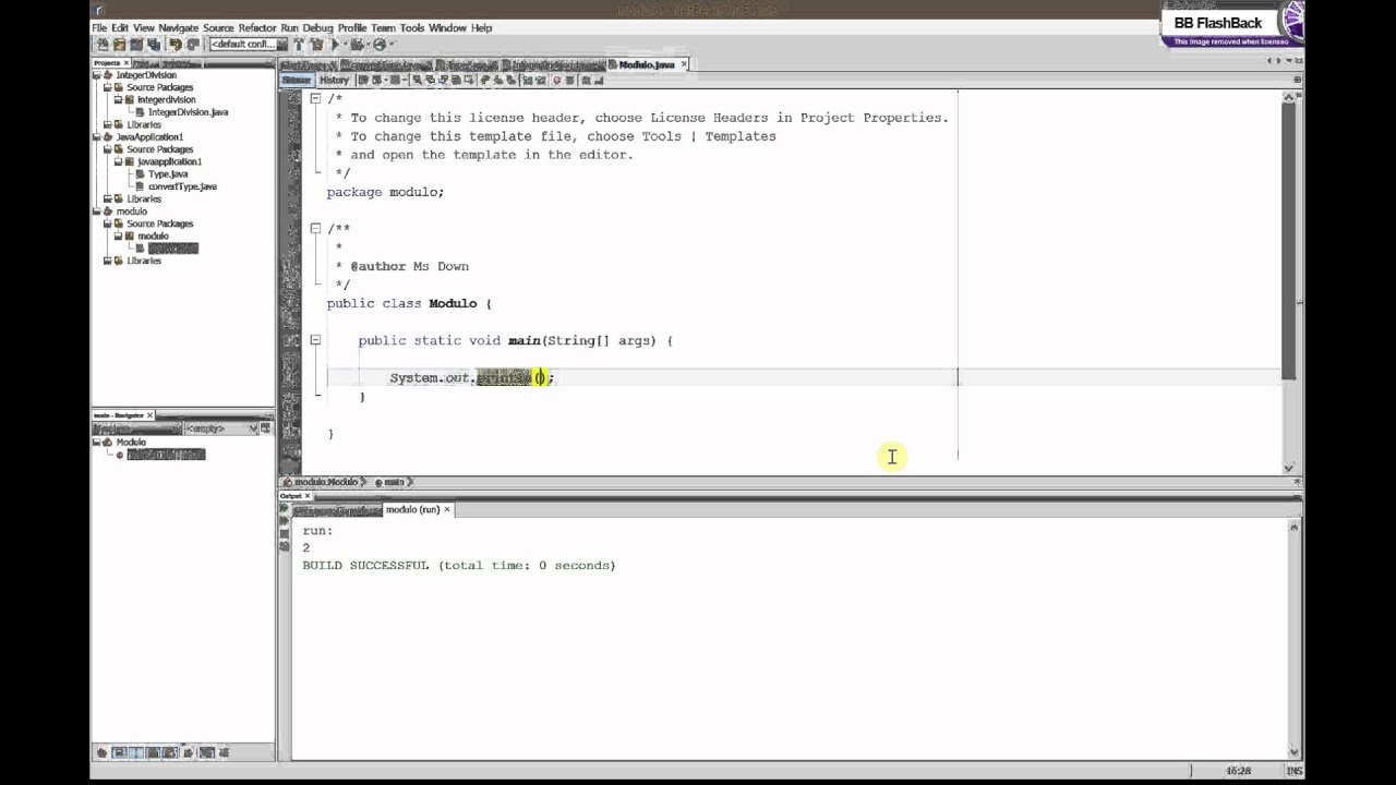 Remainders - The Modulo Operator
