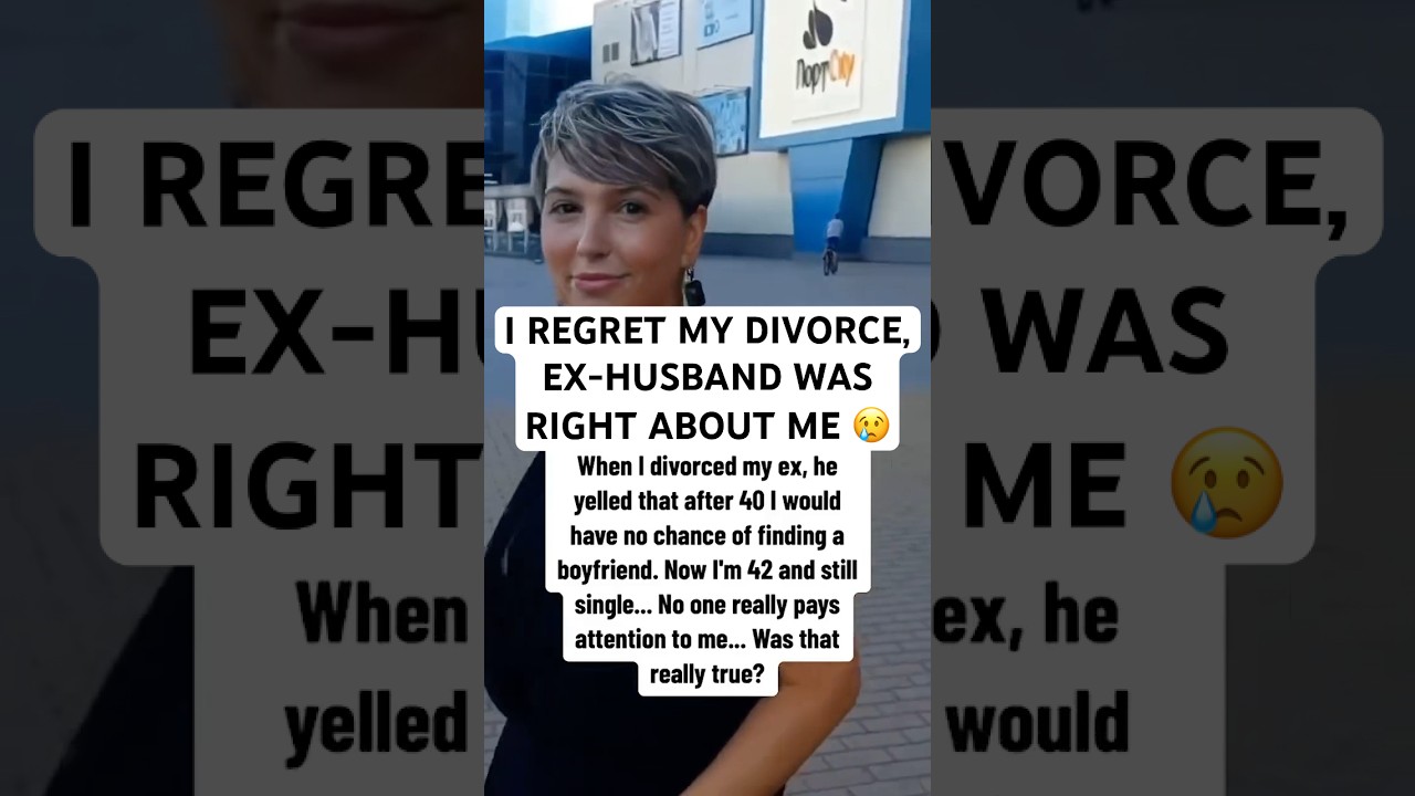 42 y.o but my Ex-Husband knew I would be alone for ever 😢😩 #datingafterdivorce