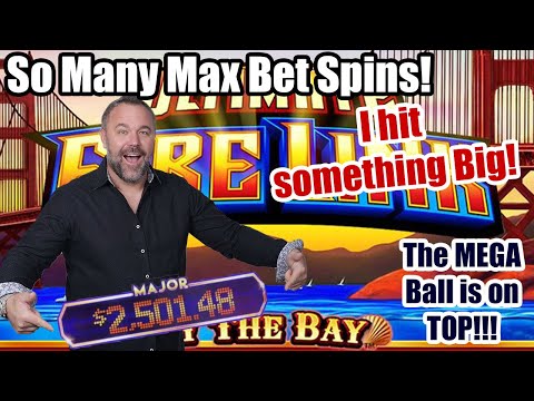 Ultimate Fire Link - BY THE BAY - MEGA & MAJOR Fireballs have come out to play! Jackpot HAND PAY!