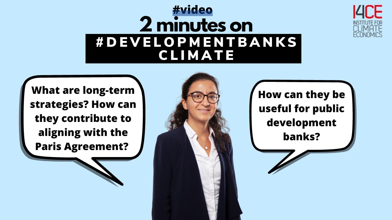 Long-term strategy use for Paris-aligned investments - I4CE