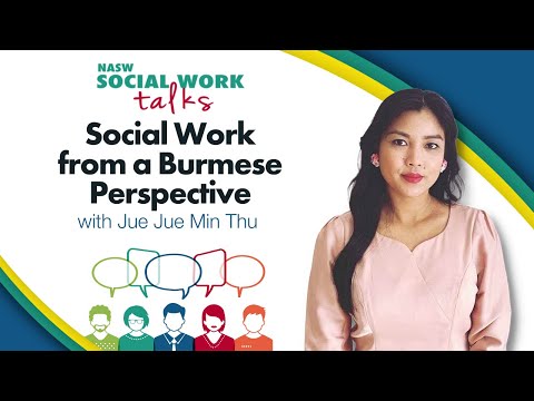 Supporting people in the Myanmar community | Social worker from Myanmar | NASW