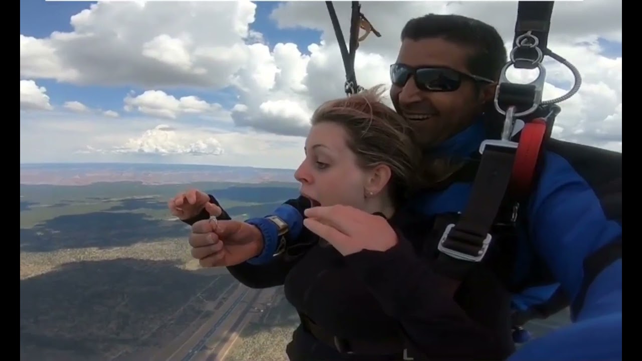 Epic proposal ideas | Skydiving proposal!