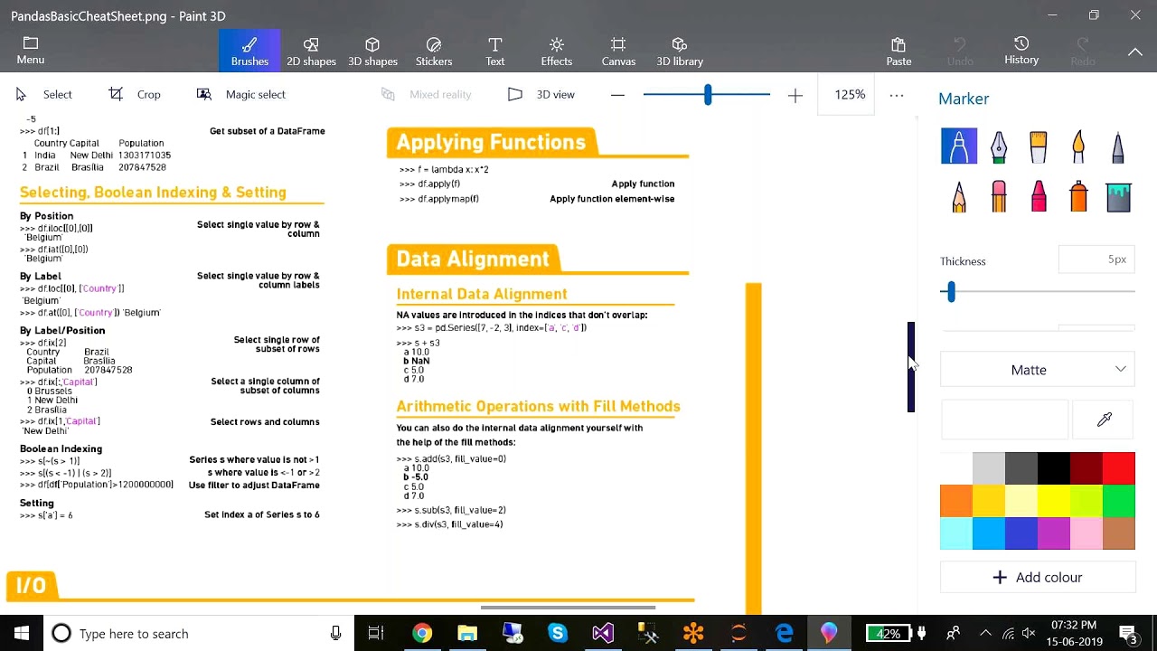 Learn Python from Cheat Sheet Part -2
