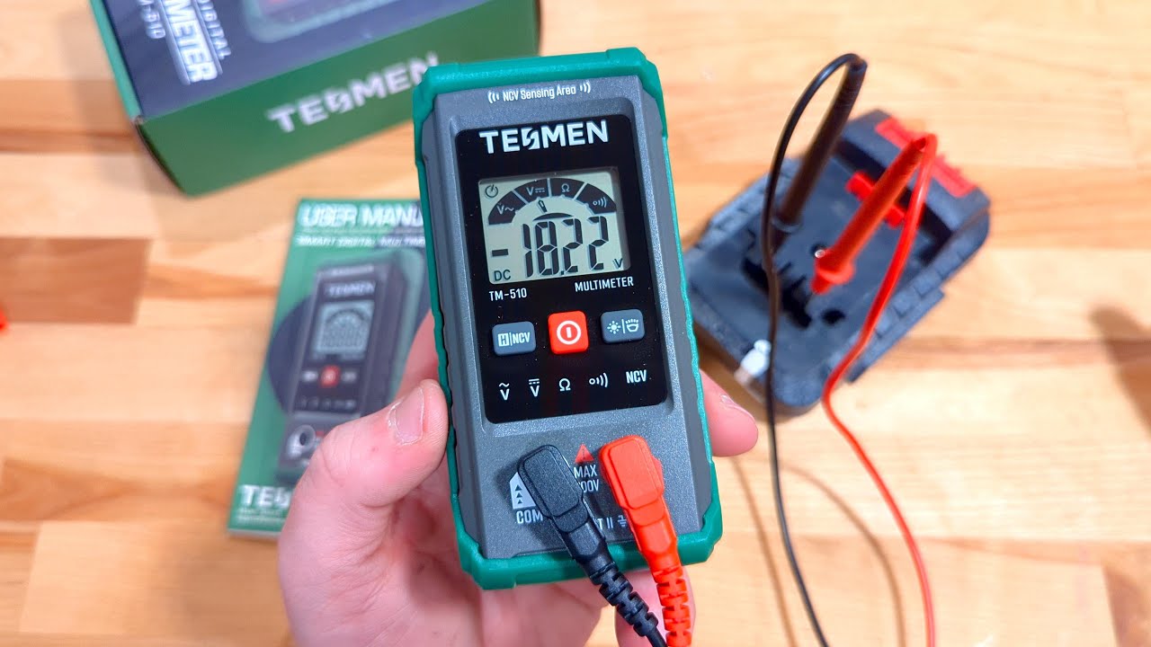 Exploring Tesman TM-510: Smart Digital Multimeter for DIY Projects