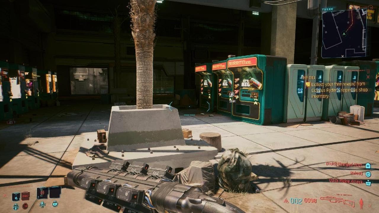 Cyberpunk 2077 - Crazy FPS and graphics glitch (PS5 ver 1.6)