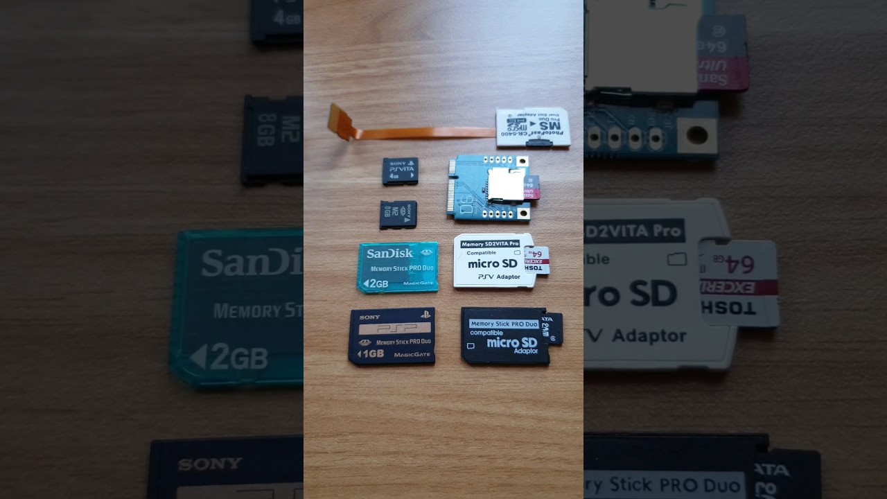 Evolution of PSP Memory Card