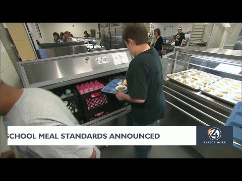 New school meal standards announced
