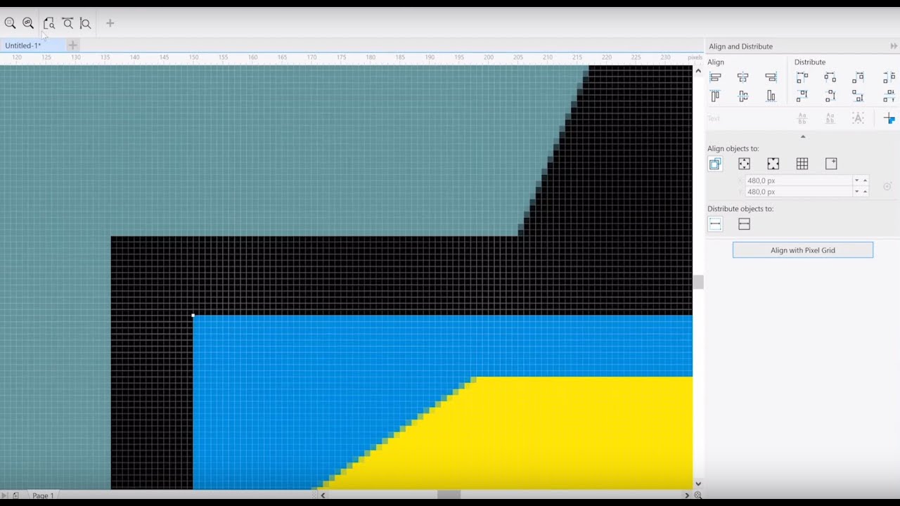 Align to Pixel Grid  | CorelDRAW for Windows