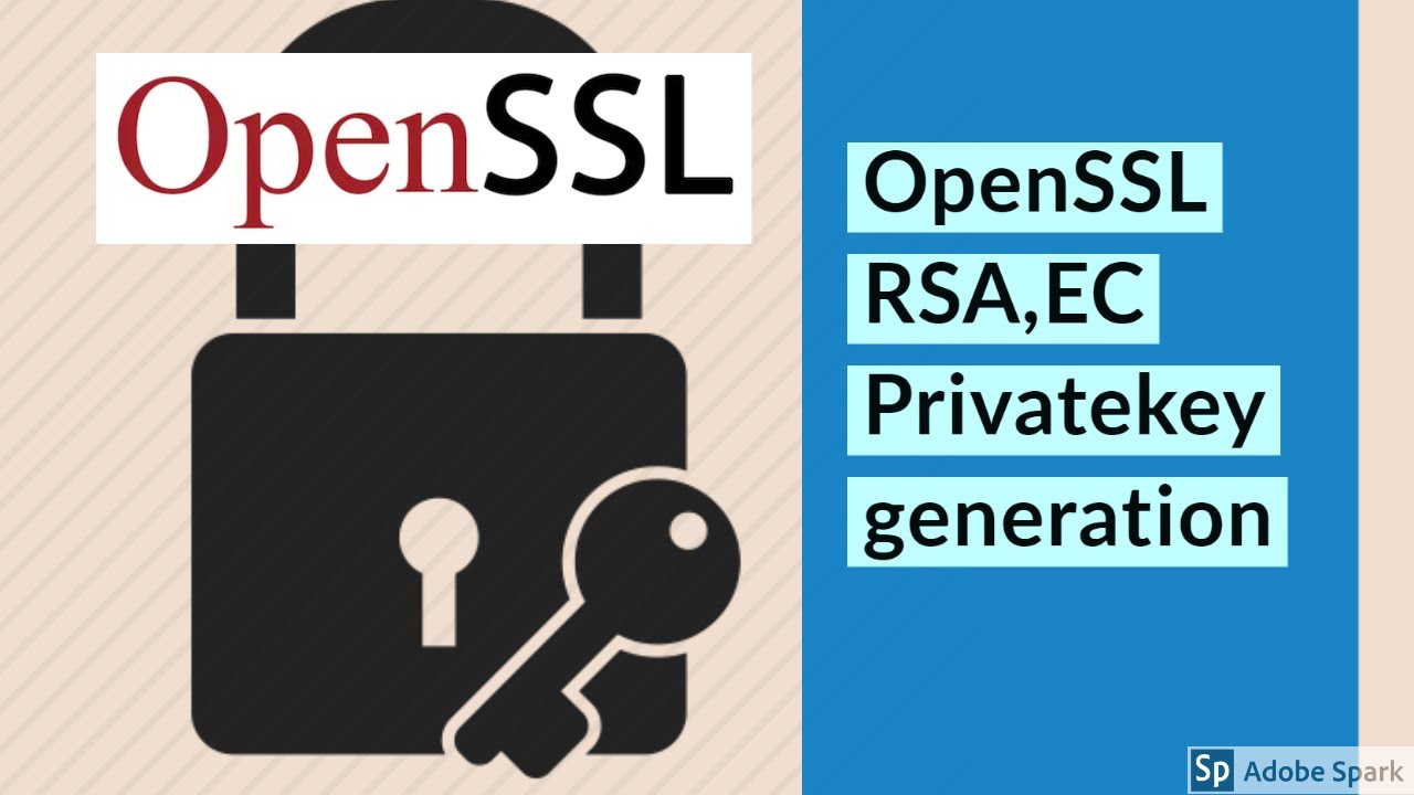 OpenSSL private key generation in Ubuntu | RSA,EC Parameters