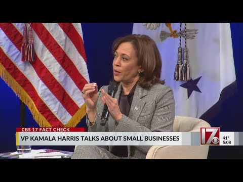 Kamala Harris and small businesses fact check