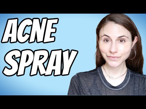 Hypochlorous ACNE SPRAY #shorts