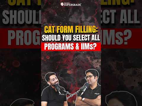 CAT 2024 Form Filling: Select All IIMs or Choose Wisely? 🤔📋| CAT 2024 Form Fill Up Guide 🔎| #shorts