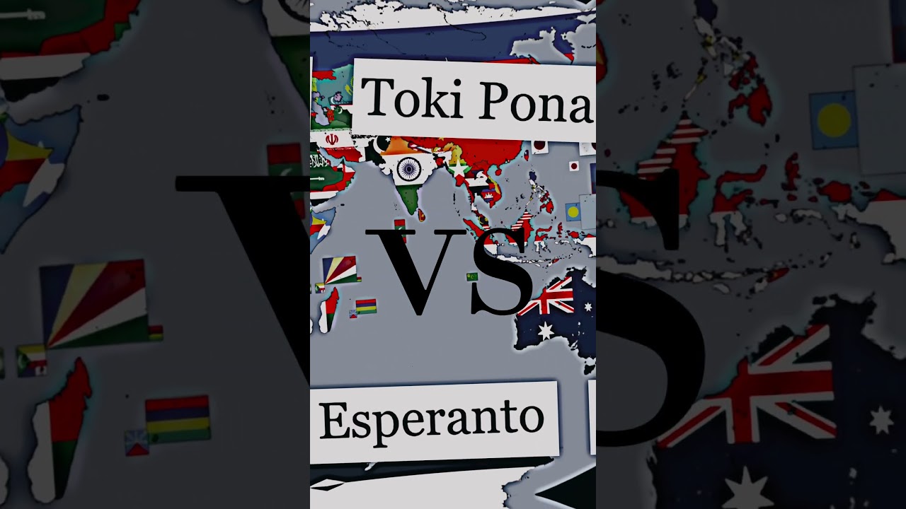 Toki Pona vs Esperanto #edit #capcut #shorts