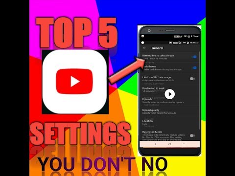 YouTube apk ki top5 secret settings you don't noo????????????????????