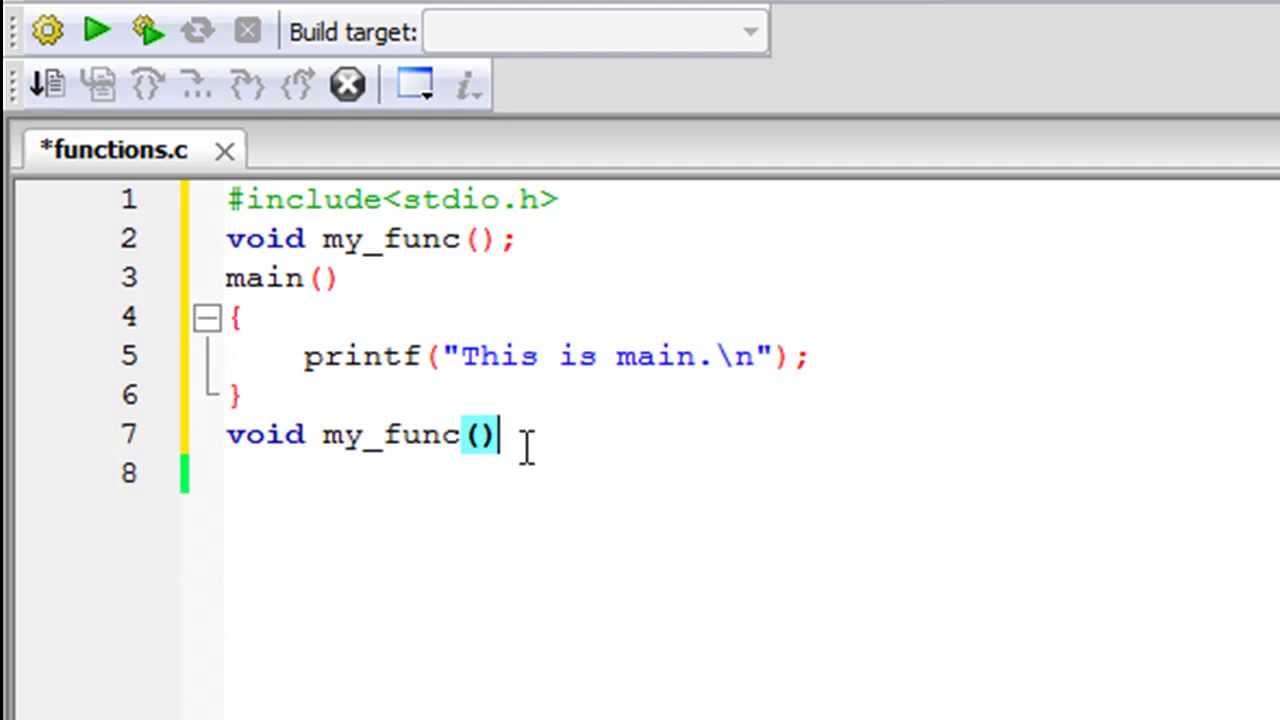 C Programming Tutorial - 43: Functions (Part-1) Declaration, Definition & Invocation