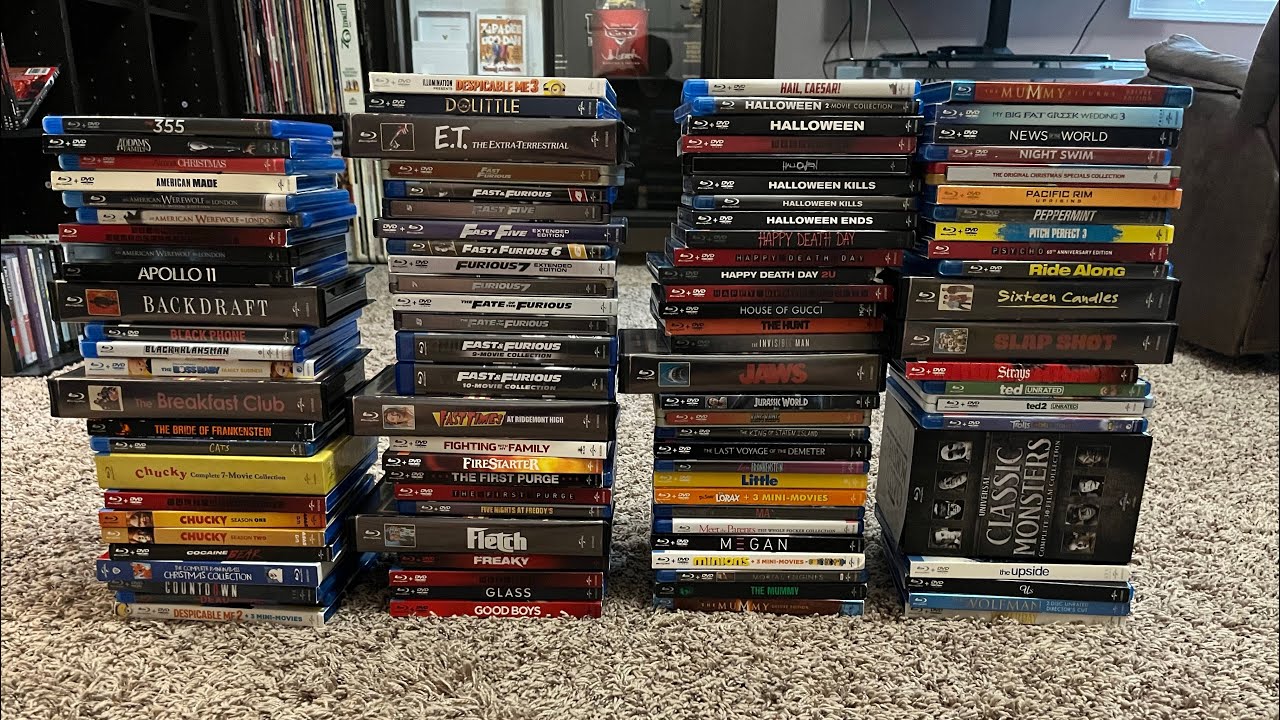 My Universal Studios Blu-ray Collection