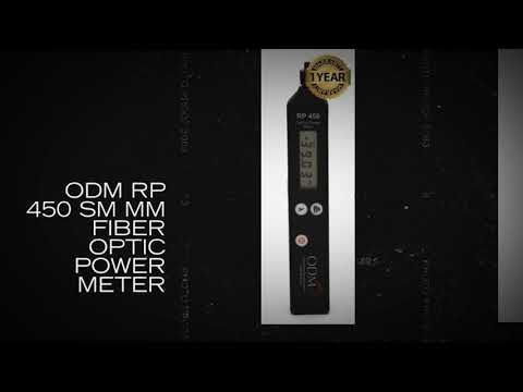 ODM RP 450 SM MM Fiber Optic Power Meter