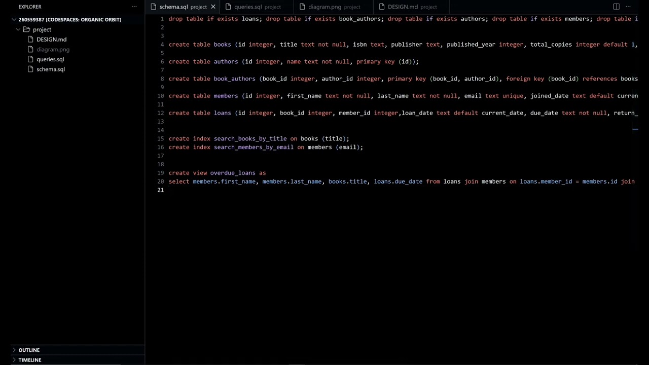 CS50 SQL Final Project - Community Library Management System