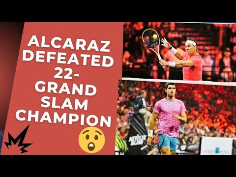 Rafael Nadal relieved he won't face Alcaraz many times after Netflix Slam defeat😮