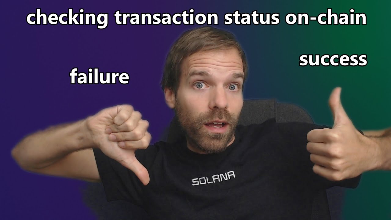 How to check for Transaction Failure [Solana Tutorial] - Nov 3rd '25