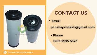 Sell Natural Gas Inline Filter Element | Cahaya Bhakti Sentosaraya Jakarta