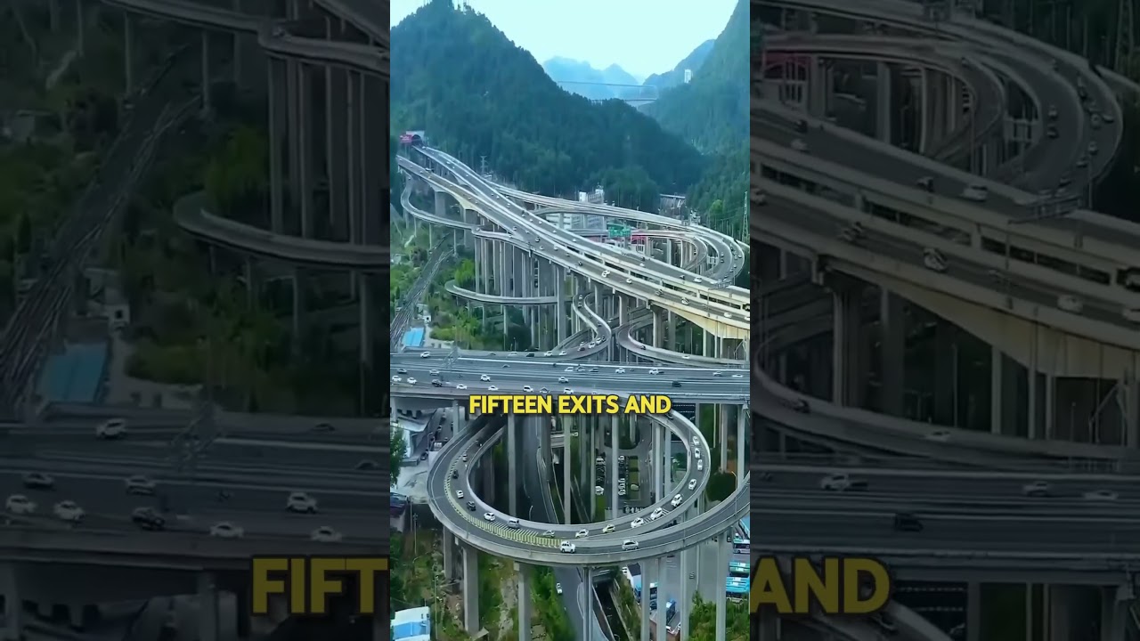 The Scariest Road Interchange in the World: China's Huangjuewan