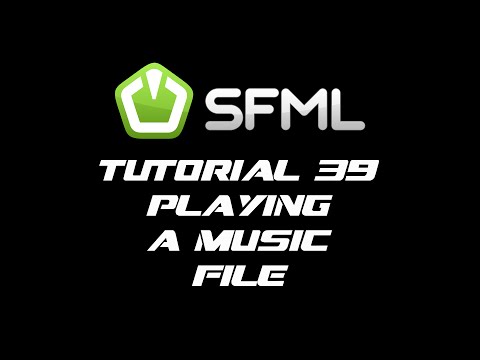 Learn SFML 2 1 Tutorial 39 Playing A Music File - Mind Luster