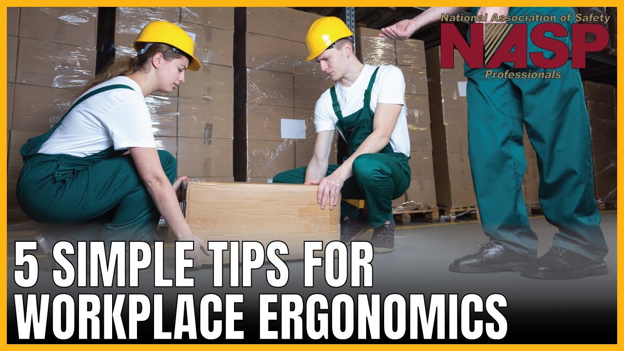 5 Ergonomics Tips for Workplace Safety