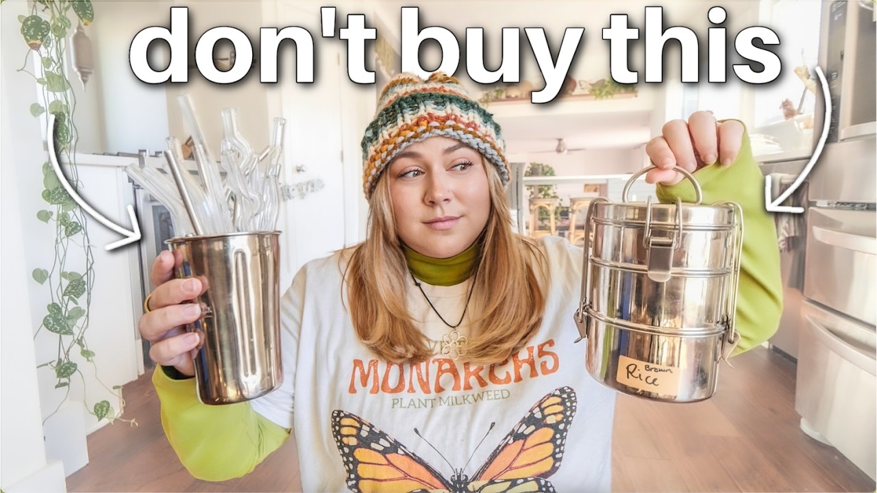 Zero Waste Kitchen Things I Actually Use  🌱🍽️🍒 (and what you don’t need)