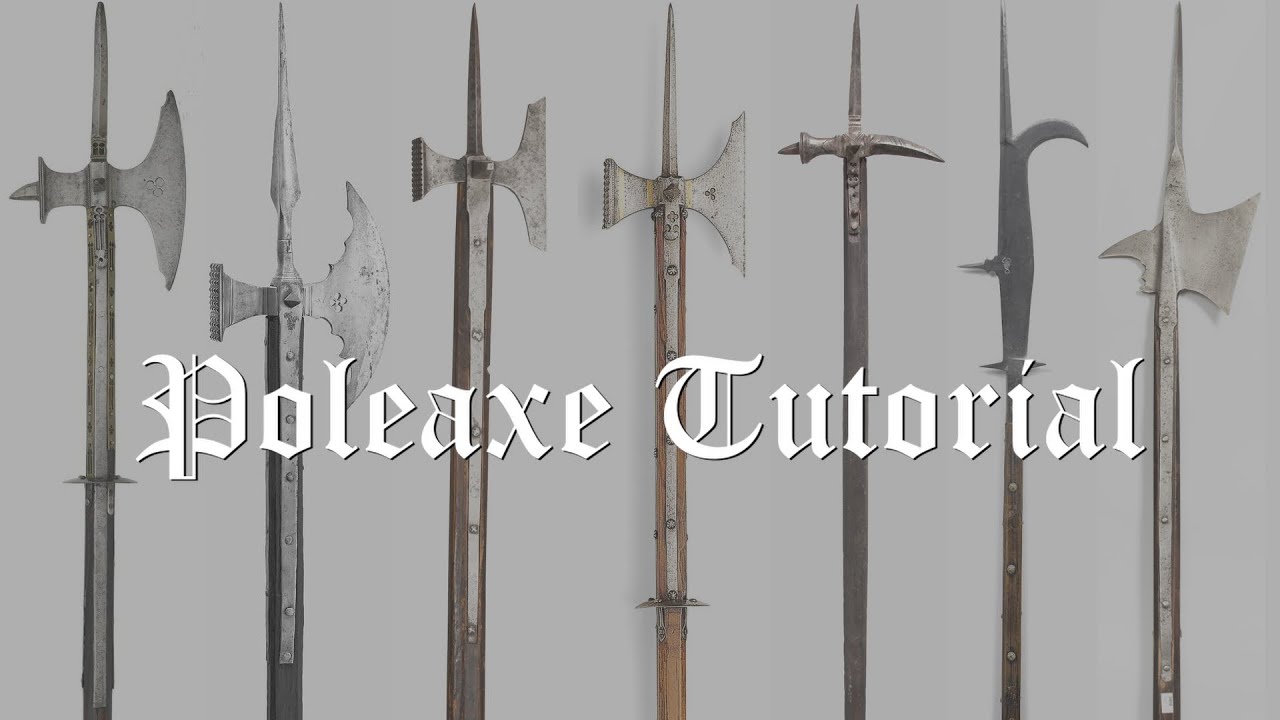 How to fight with a poleaxe!