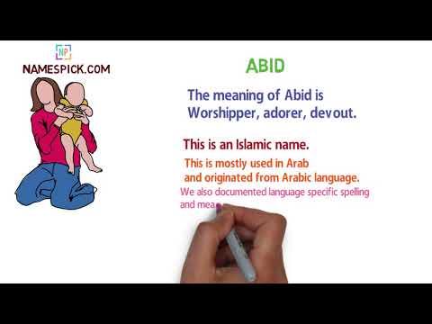 The meaning of Abid