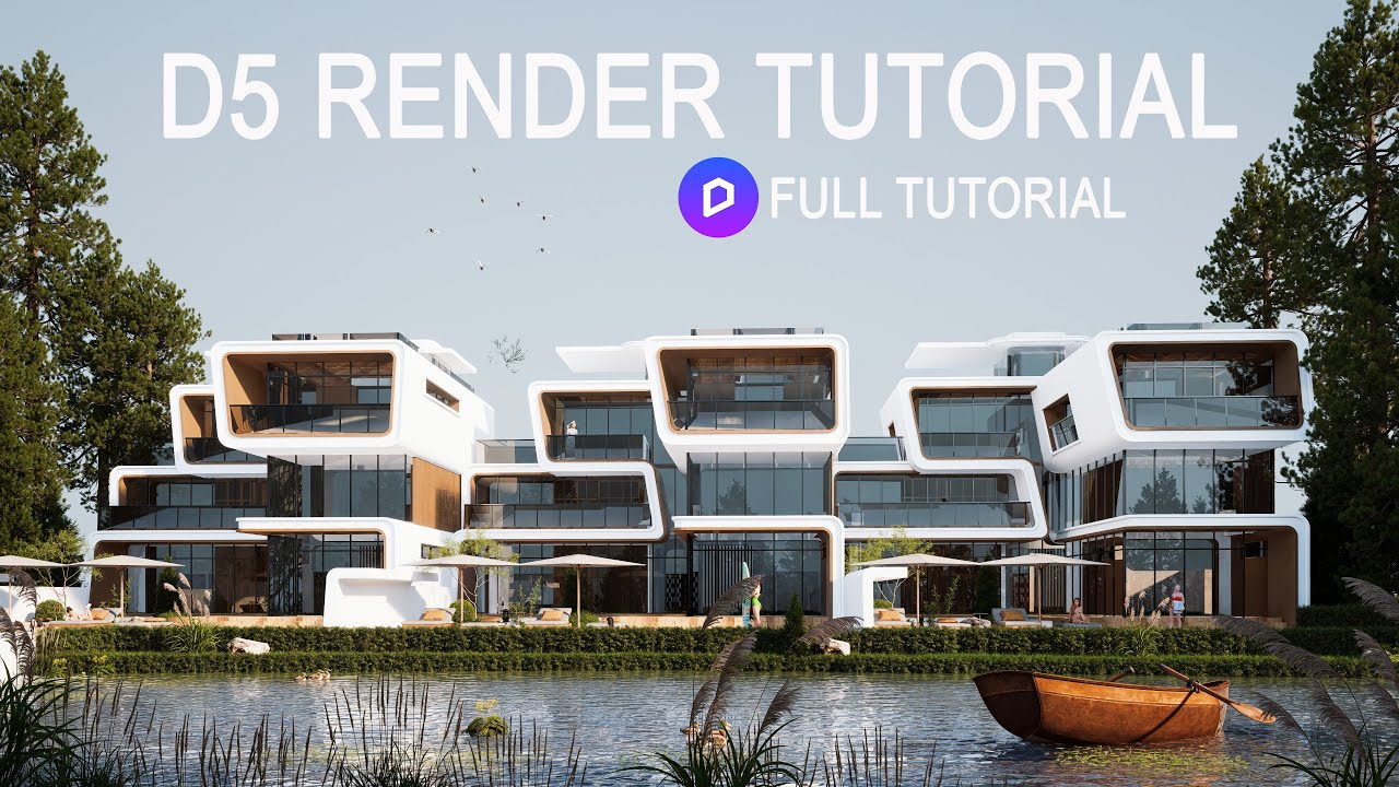 “Realistic Exterior Rendering in D5 Render | Full Tutorial”