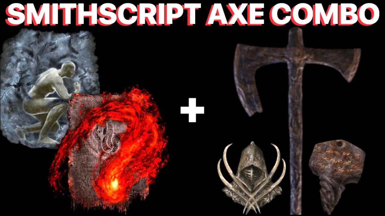 Did You Know This Smithscript Axe True Combo Was Possible? - Elden Ring DLC Invasions