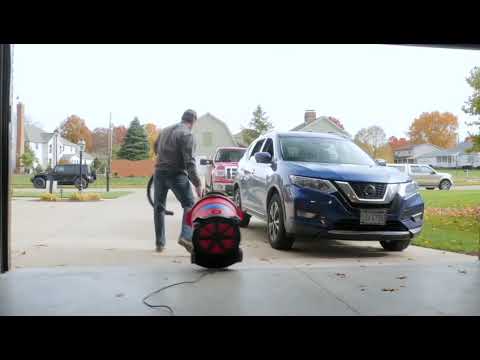 Vroom Retract Vac – THE FASTEST, MOST CONVENIENT WAY TO CLEAN YOUR GARAGE